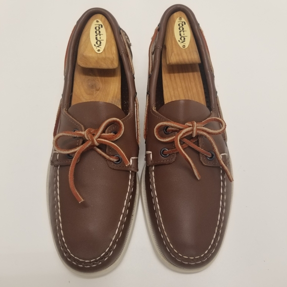Sebago | Shoes | Sebago Docksides Size 95m Boat Shoes Brown Leather ...